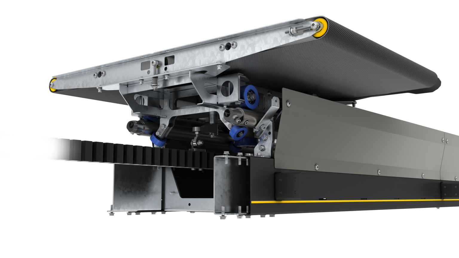 Interroll presents High-Performance Crossbelt Sorter - AMHSA
